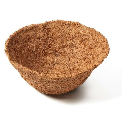 Вкладыш в кашпо d = 25 см кокос «Усечённый Конус»