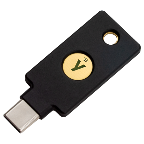 Аппаратный ключ аутентификации YubiKey 5C NFC