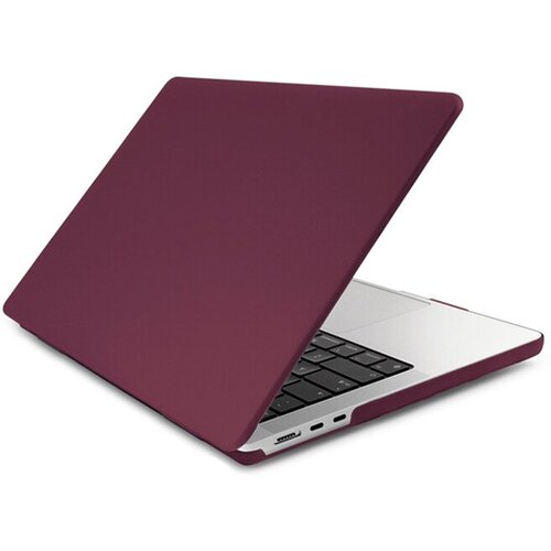 Чехол для Macbook Air 13,6 M2 A2681 2022 Nova Store Case бордовый