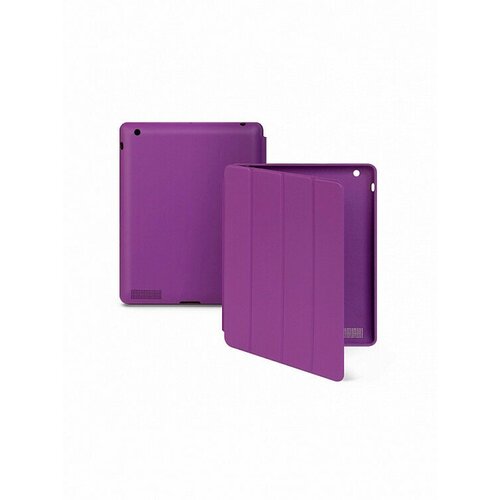 Чехол-книжка для iPad 2 / iPad 3 / iPad 4 Smart Сase, темно-фиолетовый