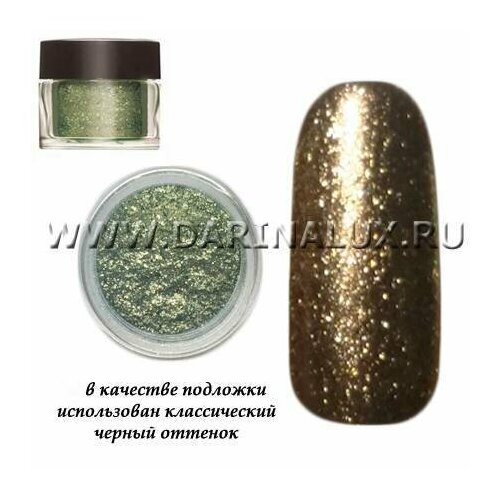 CND Пигмент, втирка Emerald Mirage, 5,07 г