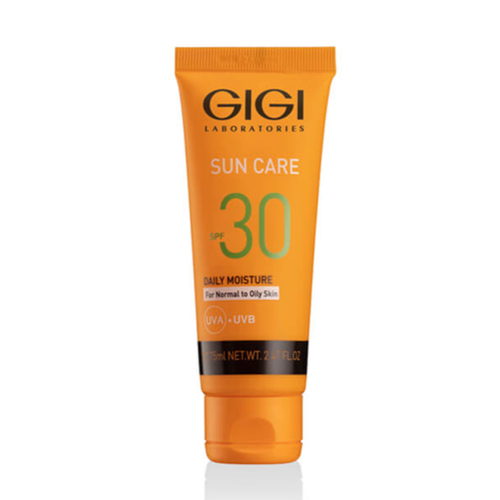 Крем для лица Gigi Sun Care Daily Moisture SPF 30 солнцезащитный, для жирной кожи, 75 мл