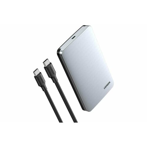 Внешний корпус для HDD/SSD 2,5, Ugreen USB-C 3.1 GEN2 70498