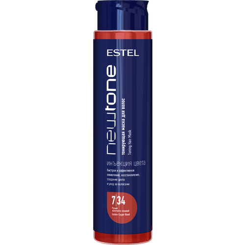Estel Professional Тонирующая маска для волос NEWTONE ESTEL 7/34 Русый золотисто-медный, 400 мл