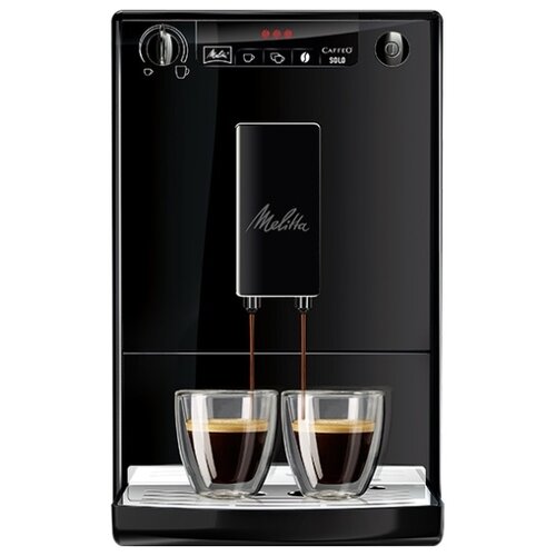 Кофемашина Melitta Caffeo E 950-322 Solo чистый черный