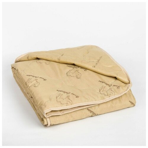 Одеяло облегченное Адамас "Верблюжья шерсть", размер 172х205 ± 5 см, 200гр/м2, чехол п/э./В упаковке шт: 1
