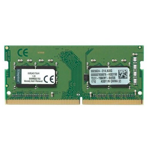 Оперативная память Kingston 4 ГБ DDR4 2400 МГц SODIMM ACR24D4S7S8MB-4