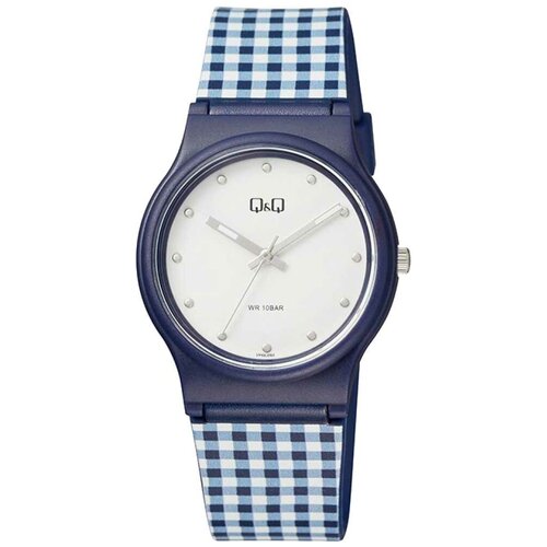 Наручные часы Q&Q Casual VP46J054Y, синий, белый