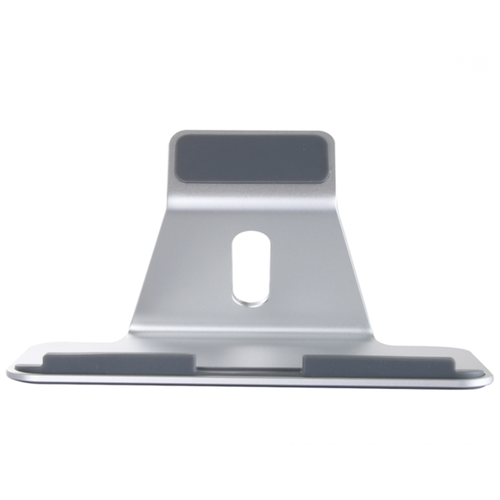 Настольная подставка-держатель MyPads для планшетов и телефонов от 4 до 13 дюймов серебристая алюминиевая A 140-086 в стиле Apple