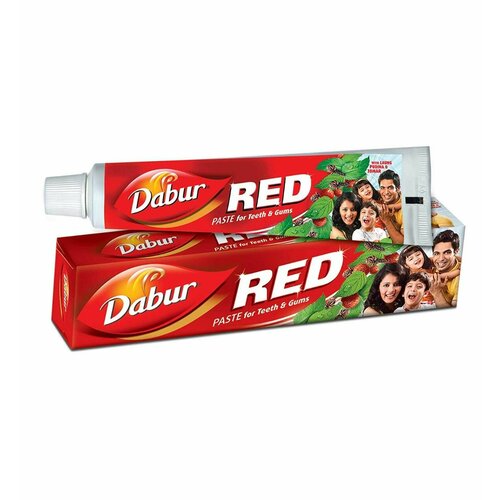 Зубная паста Дабур Рэд (Dabur red) 100г. аюрведическая, растительная