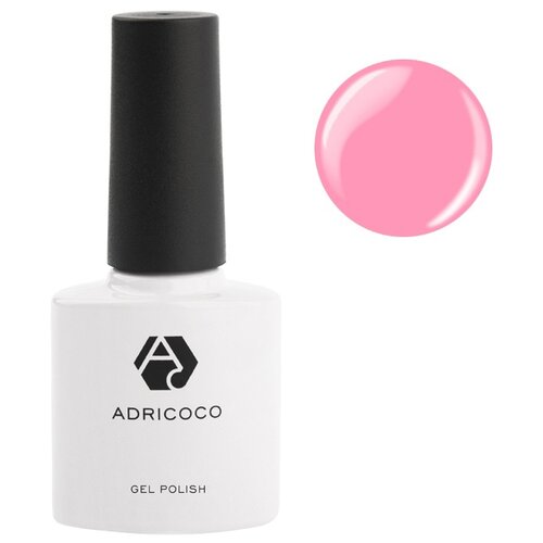 ADRICOCO гель-лак для ногтей Gel Polish, 8 мл, 40 г, 114 розовая азалия