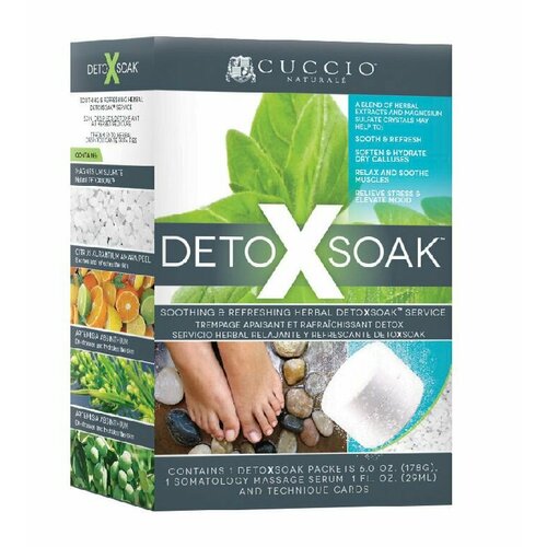 Cuccio Naturale DETOX SOAK мини Набор для педикюра