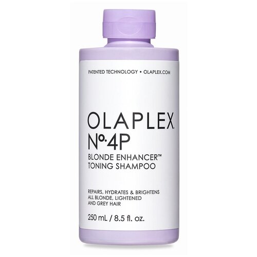OLAPLEX шампунь N 4P Blonde Enhancer Toning Система защиты для светлых волос, 250 мл