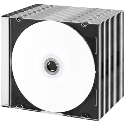 Диск DVD+R 8.5Gb DL 8x CMC Printable, slim box (черный), 20 шт.