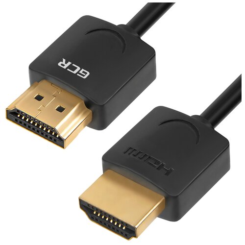 Кабель GCR HDMI - HDMI (GCR-HM502), 1 м, 1 шт., черный