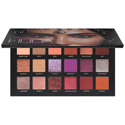 Huda Beauty Палетка теней Desert Dusk, 25.2 г