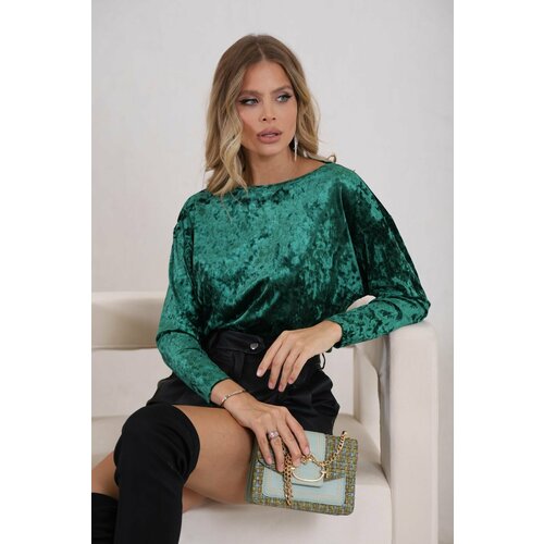 Блуза A-A Awesome Apparel by Ksenia Avakyan, размер 58, зеленый