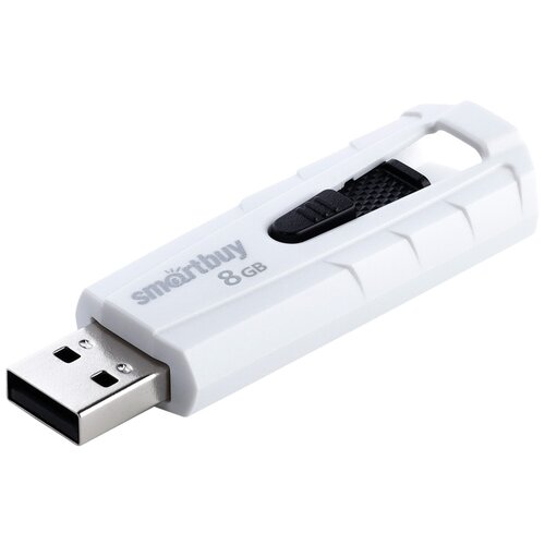 Флешка SmartBuy Iron USB 2.0 8 ГБ, 1 шт., белый