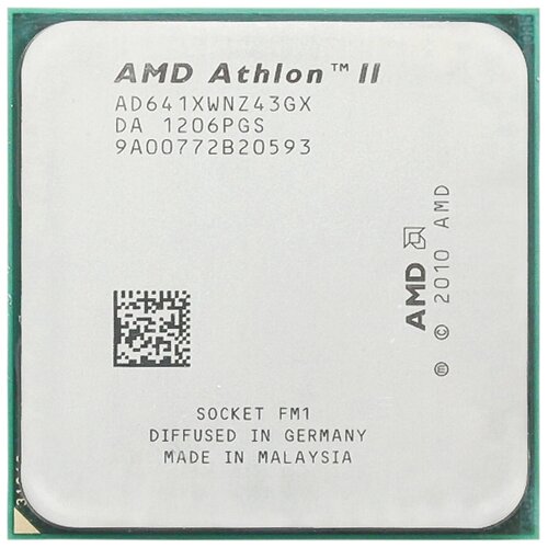 Процессор AMD Athlon II X4 641 Llano FM1,  4 x 2800 МГц, OEM
