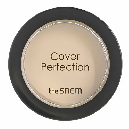 Консилер-корректор цветной The Saem Cover Perfection Pot Concealer Green Beige