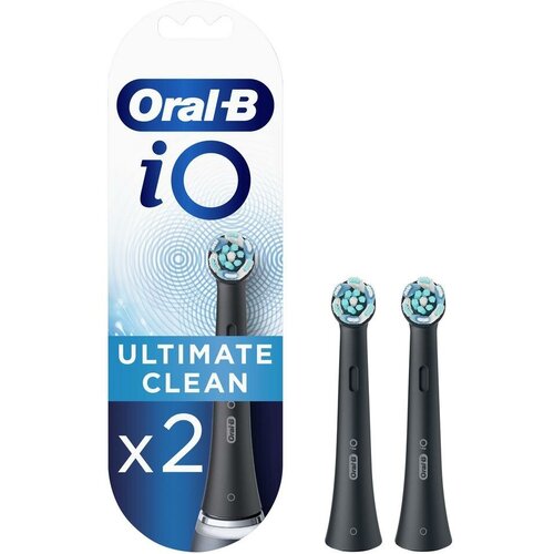 Насадка для зубных щеток Oral-B iO Ultimate 2 PCS black