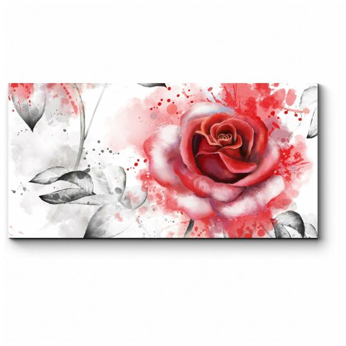 Модульная картина Розы прекрасные 160x80