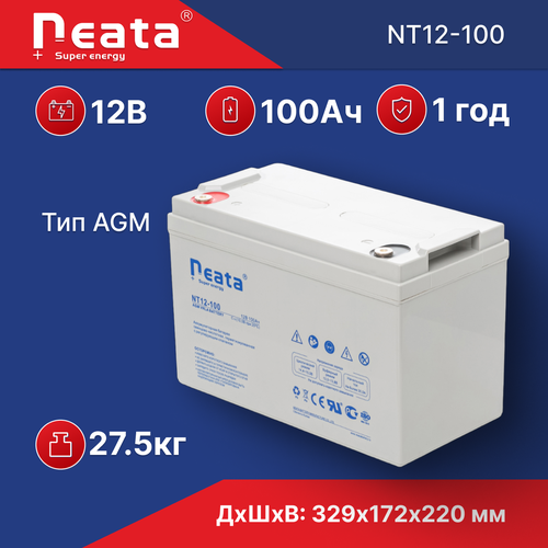 Аккумулятор Neata NT 12-100
