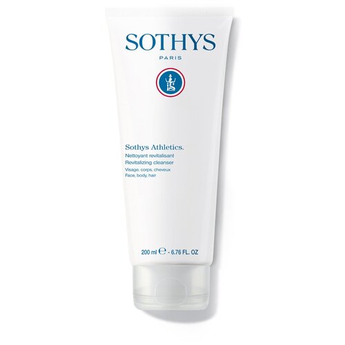 Sothys, Ревитализирующий гель 3-в-1 (средство для умывания, шампунь для волос, гель для душа) 3 in 1 Revital Cleanser, 200 мл.
