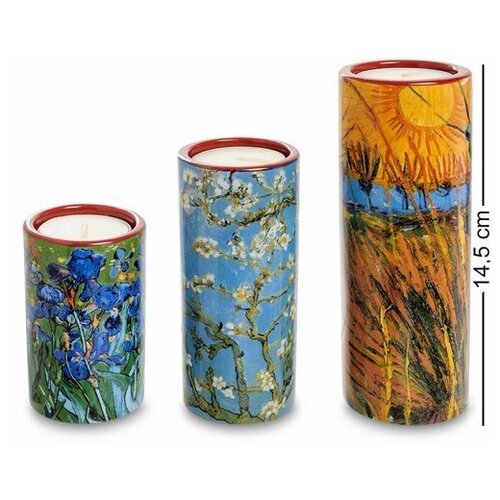Набор подсвечников Willows - Irises - Blossom Винсент Ван Гог (Museum Parastone) pr-TS01GO 113-108009