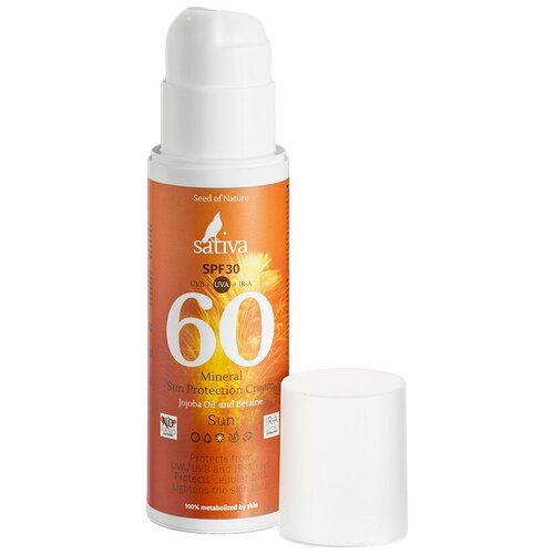 Крем Sativa "Минеральный №60 SPF 30"