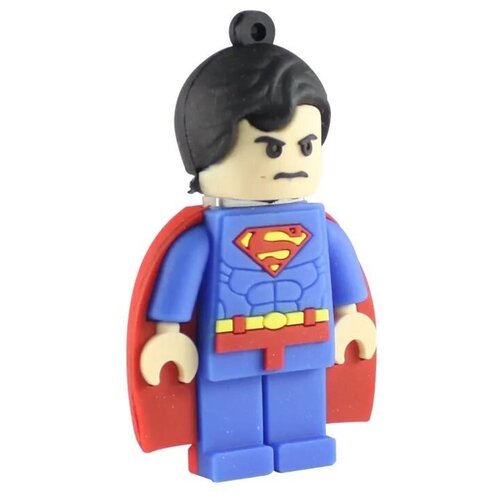 USB Флешка сувенирная подарочная Супермен Лего 32 ГБ