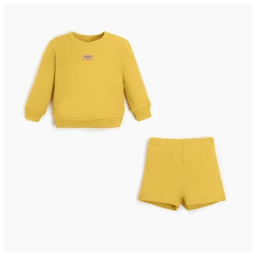 Комплект одежды Minaku, размер 86, желтый