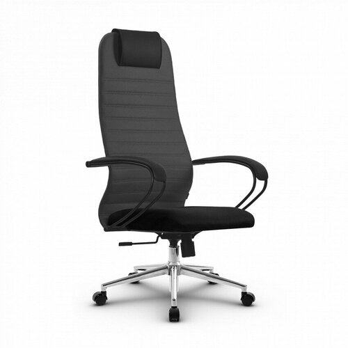 Компьютерное офисное кресло Metta SU-BP-10 CH 3 Темно-серое/Черное
