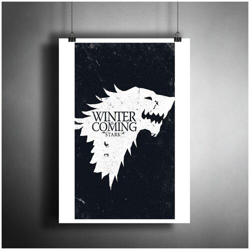 Постер плакат для интерьера "Сериал: Игра Престолов. Game of Thrones"/ Декор дома, офиса, комнаты A3 (297 x 420 мм)
