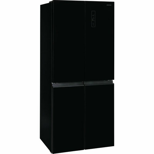 Холодильник NORDFROST RFQ 450 NFGB inverter, INVERTER, Total No Frost, 451 л, A++, Led освещение, Режимы Суперзаморозка до -32 С и Суперохлаждение до +2 С, черное стекло