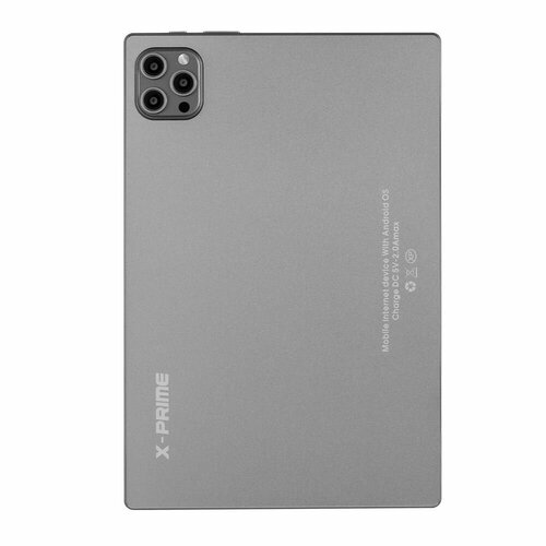 Серый - Планшет X-PRIME A15 Max 6/128GB 10.1 дюйм Android 13 + Клавиатура и Чехол
