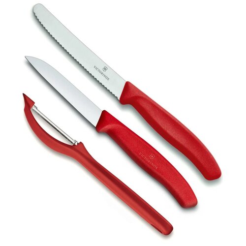 Набор ножей VICTORINOX Swiss classic, красный