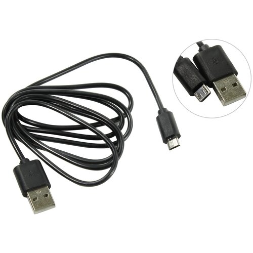 Кабель USB -micro USB Smartbuy черный