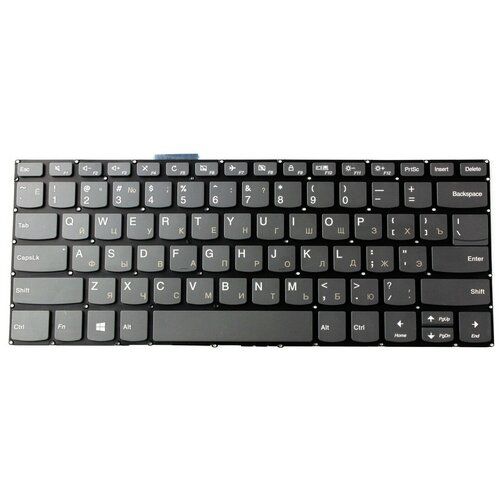 Клавиатура для ноутбука Lenovo 320-14ISK 520S-14IKB Серая P/n: SN20M61620, PK131YM1A05