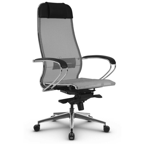 Компьютерное кресло Метта SAMURAI S-1.04 офисное, обивка: текстиль, цвет: серый