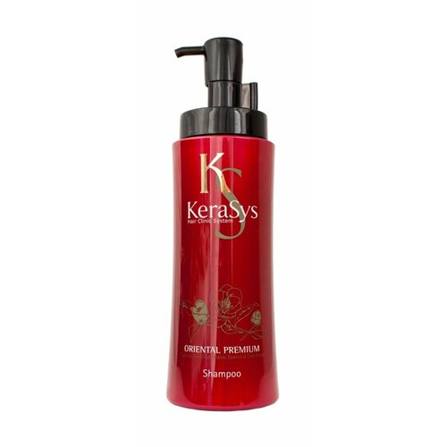 Шампунь для волос с маслом камелии и кератином / Kerasys Oriental Premium Shampoo
