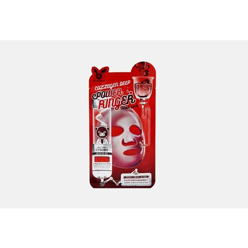 Тканевая маска для лица Elizavecca COLLAGEN DEEP POWER RINGER MASK PACK 1 шт