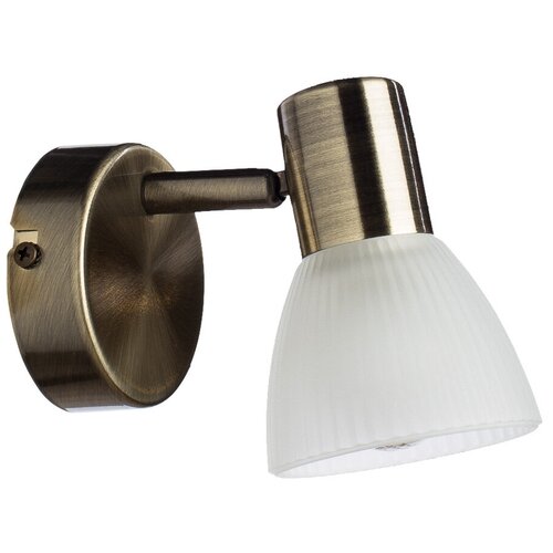 Настенный светильник Arte Lamp Parry A5062AP-1AB, E14, 40 Вт, бронзовый