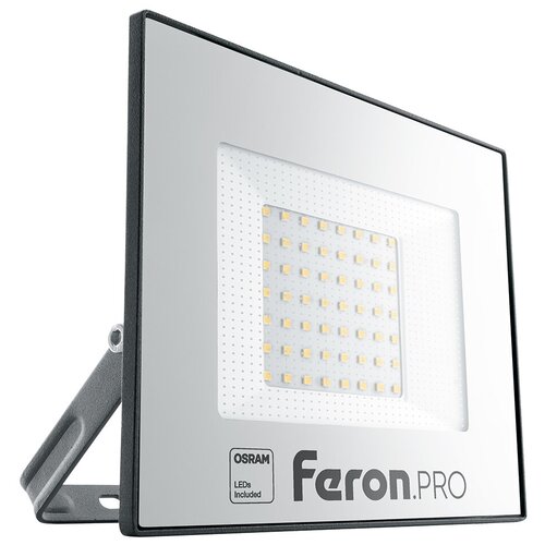 Прожектор светодиодный Feron LL-1000 41540, 50 Вт, свет: холодный белый