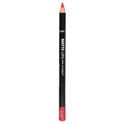 Art Soffio карандаш для губ  Matte Lips 820L, 0329 Scarlet Sail