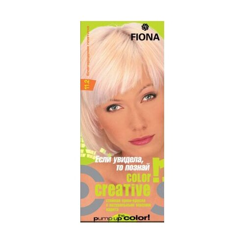 Fiona Creative color краска для волос, 11.2 благородная платина, 100 мл