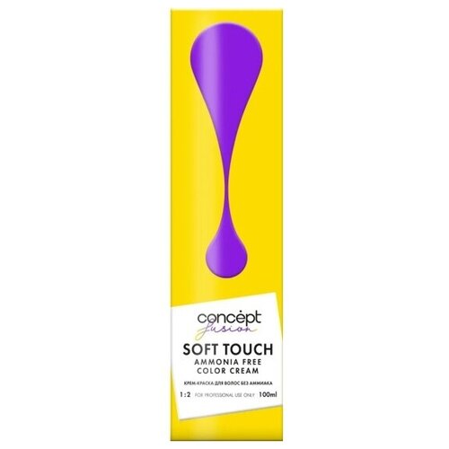 Concept Fusion Soft Touch Ammonia Free Color Cream безаммиачная крем-краска для волос, 9.37 очень светлый блондин золотисто-коричневый, 100 мл