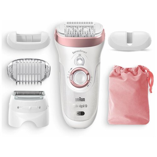 Эпилятор Braun 9725  Silk-epil 9 SensoSmart, белый