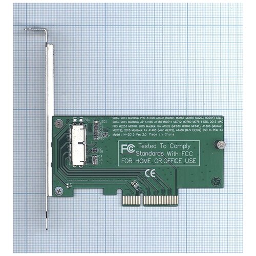 Переходник PCIE на SSD для MacBook Air 2013 2014 2015 A1465 A1466 SSD 60323