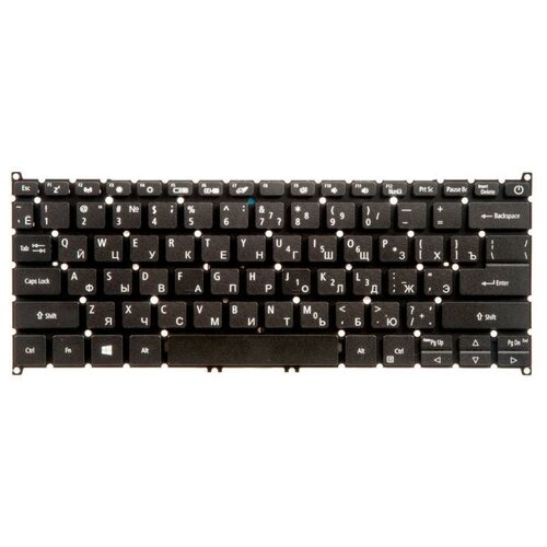 Клавиатура для ноутбука Acer Spin 5 SP513-51, SP513-52N, SP513-52NP, SP513-53N черная
